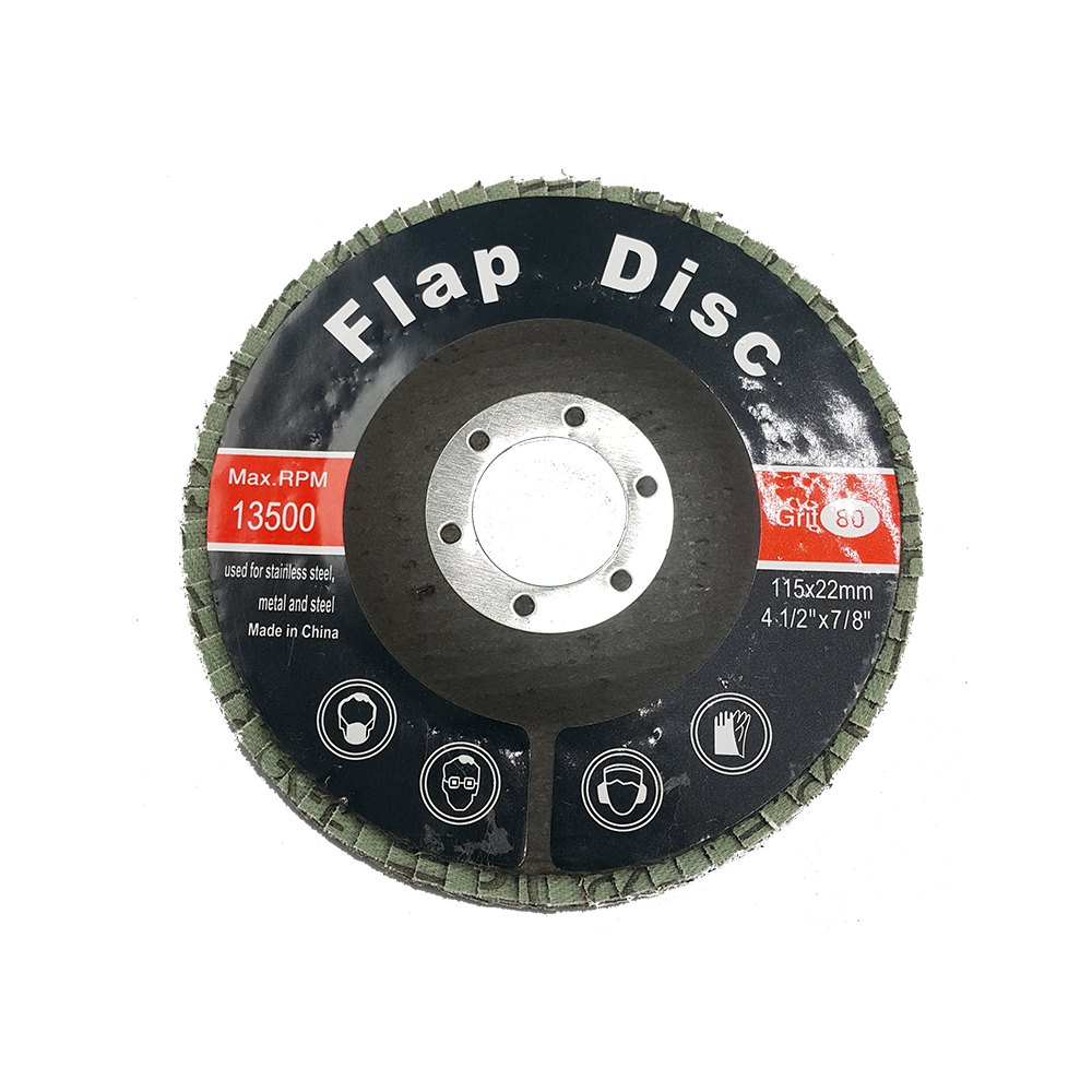 Flap Disc 4.5″ Grit 80 Red – Alhadefh Bulding Materials