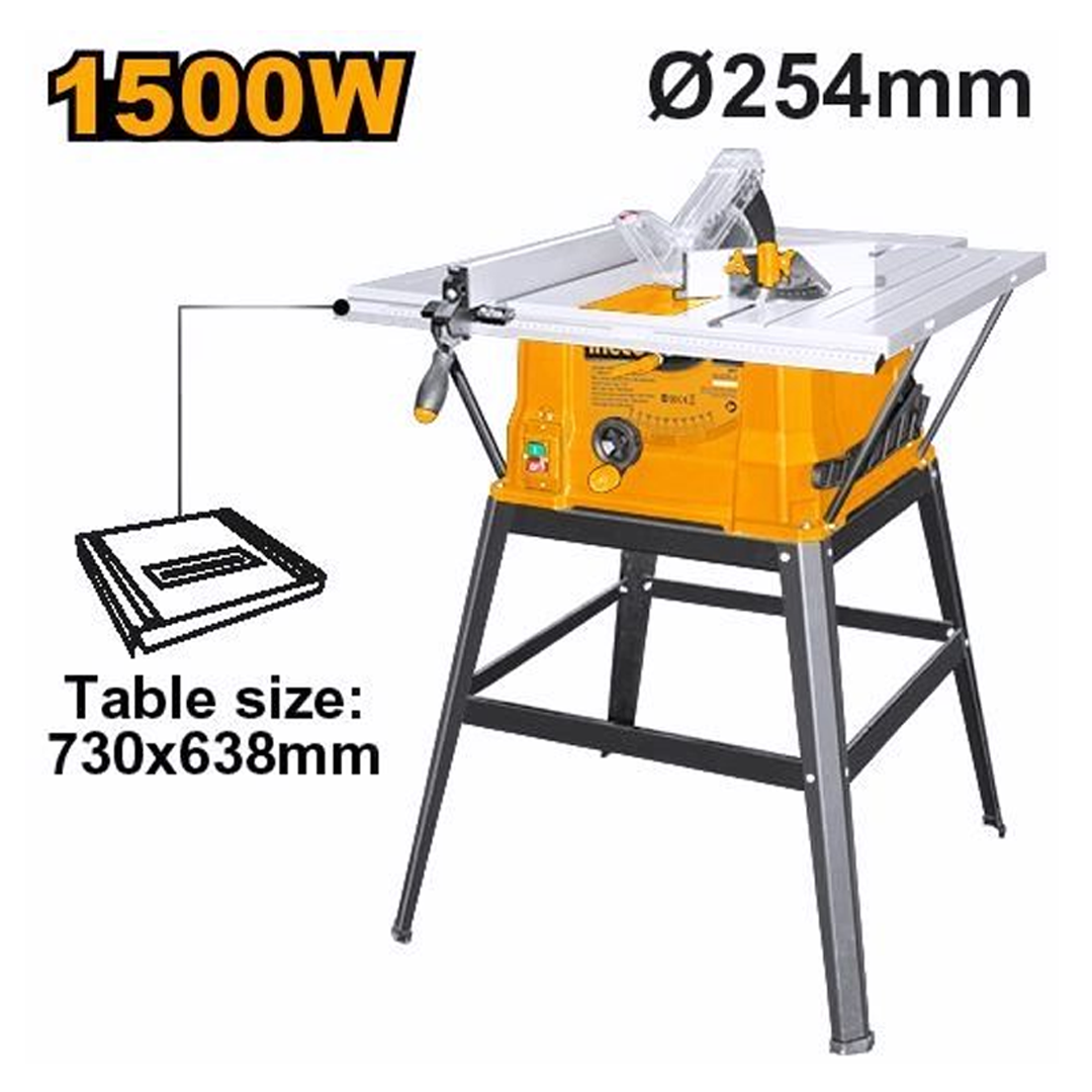 Ingco Table Saw 1500w Ts150078 – Alhadefh Bulding Materials