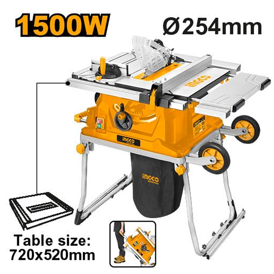 Ingco Table Saw Ts15008 – Alhadefh Bulding Materials
