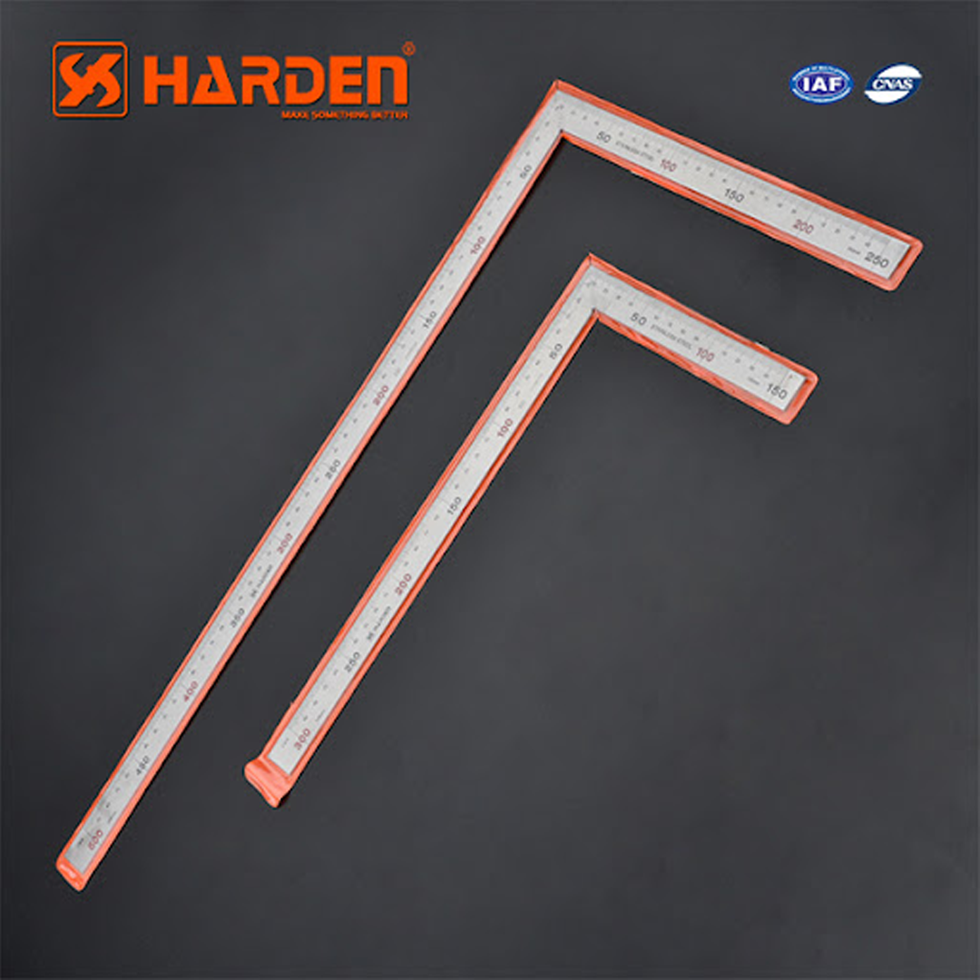 Harden Try Square Stainless Steel – Alhadefh Bulding Materials
