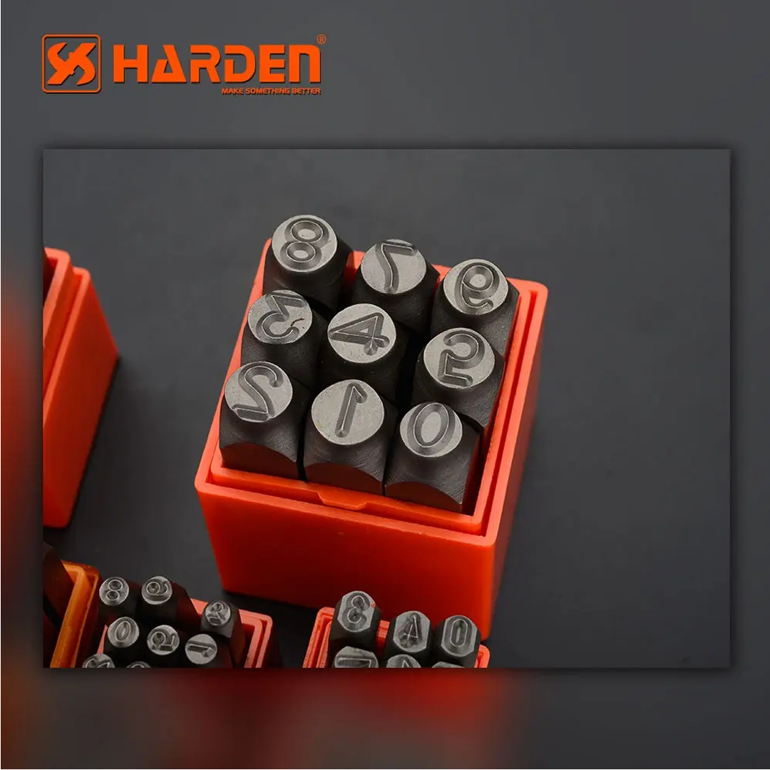 Harden Steel Numbers 9pcs Set 6mm, 8mm, 10mm – Alhadefh Bulding Materials