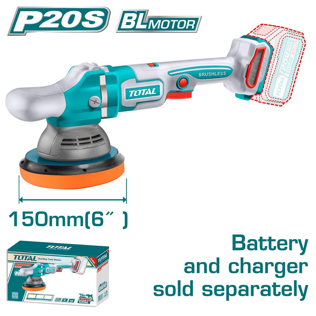 Total Cordless Polisher 20v Tapli2015 – Alhadefh Bulding Materials