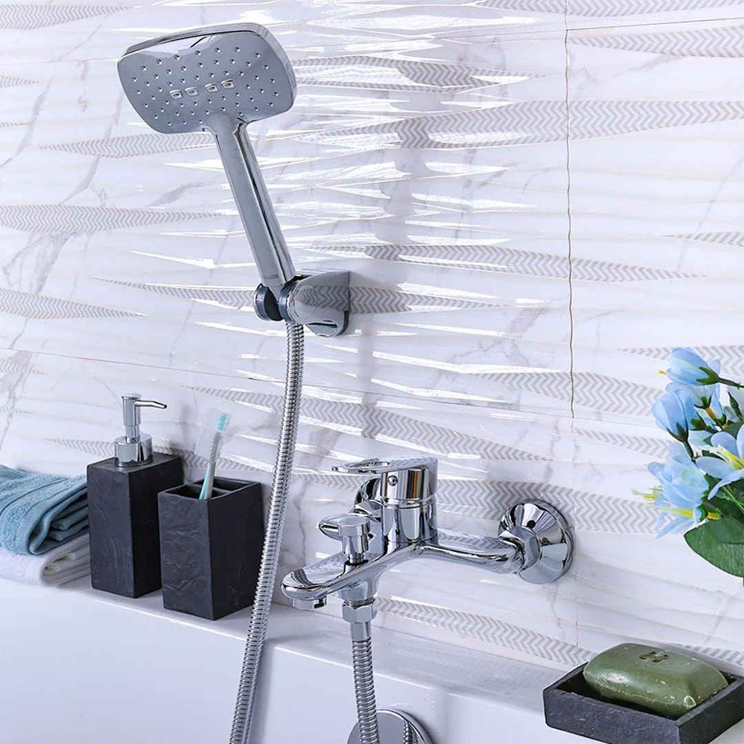 Milano Dito Bath Mixer With Shower Set – Alhadefh Bulding Materials