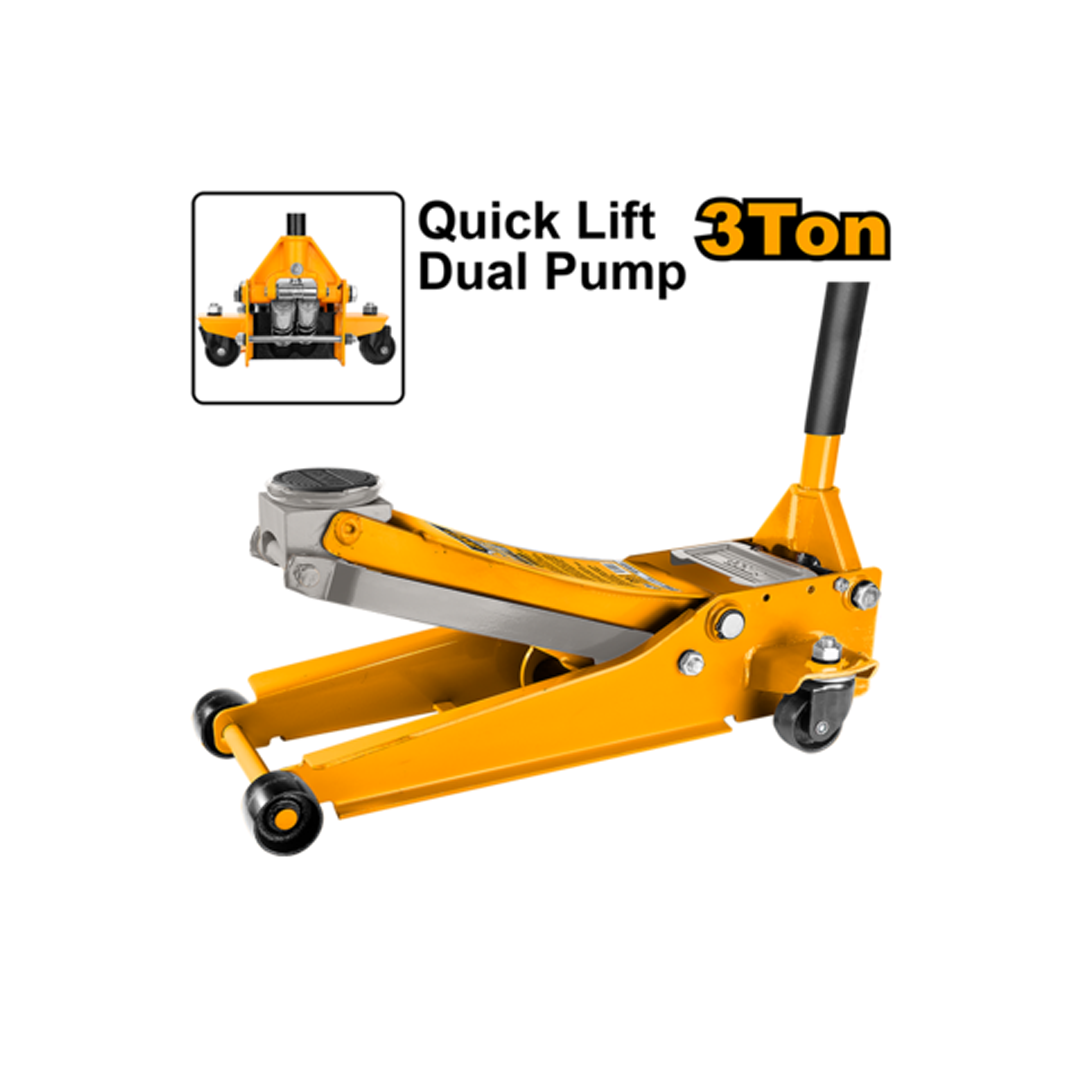 Ingco Hydraulic Floor Jack 3Ton HFJ304 – Alhadefh Bulding Materials