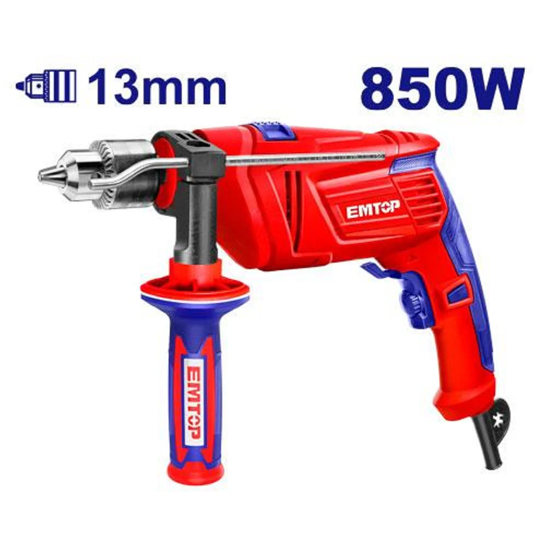Emtop Impact Drill 850w EMDL0851 – Alhadefh Bulding Materials