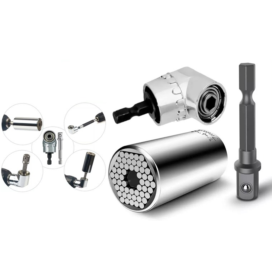 7-19mm Universal Socket Grip Ratchet Wrench T00173 – Alhadefh Bulding ...
