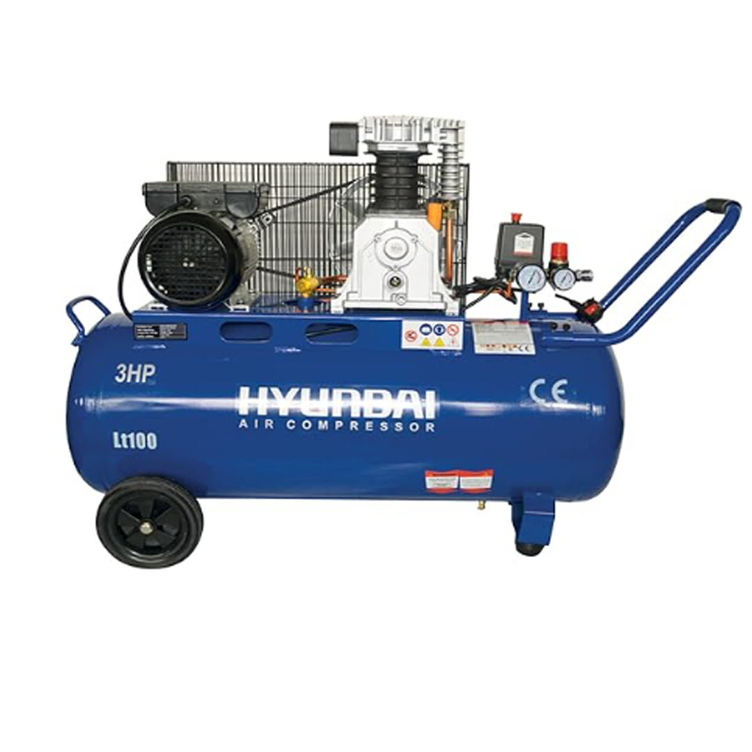 Hyundai Electric Air Compressors 100L HAC001 – Alhadefh Bulding Materials