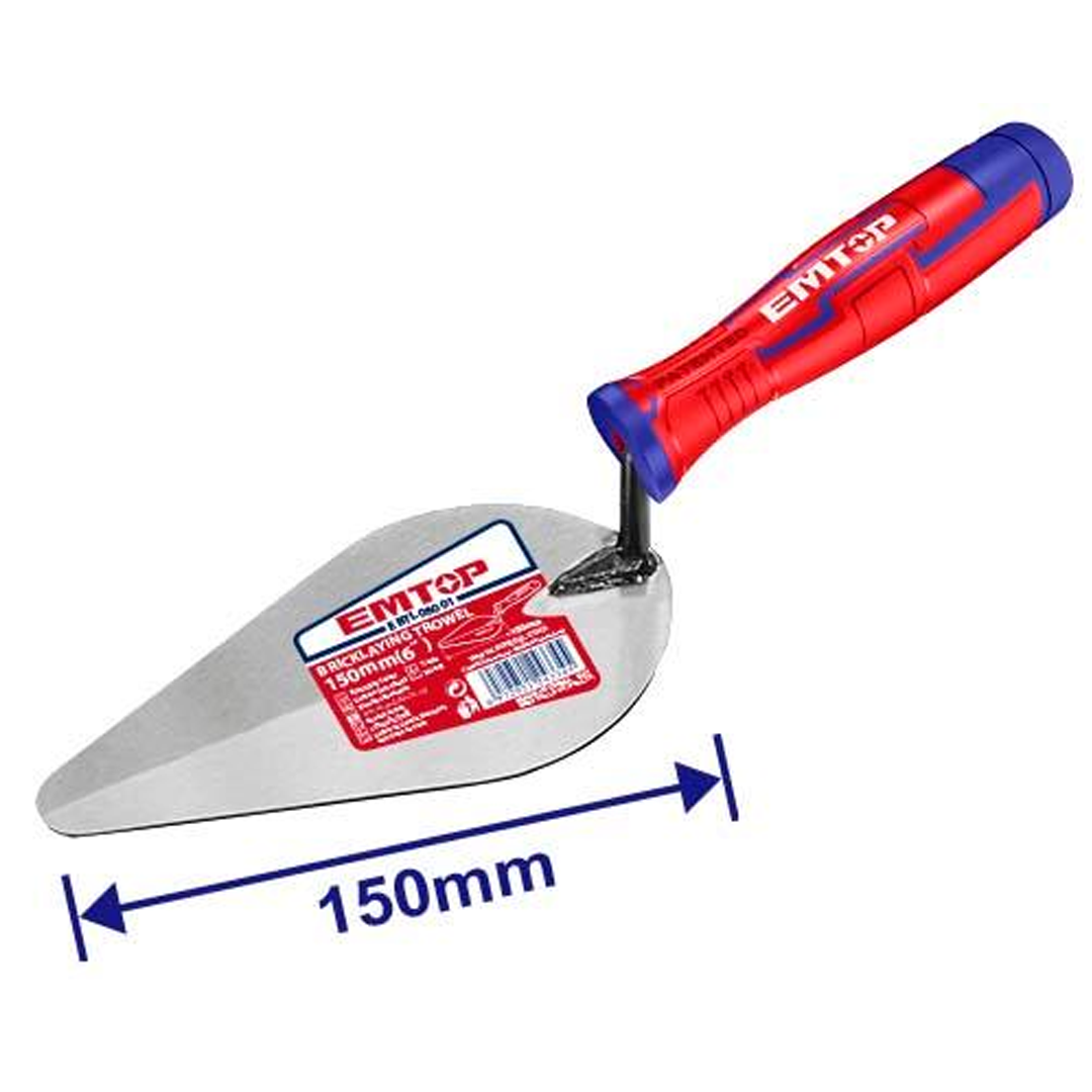 Emtop Bricklaying Trowel 6″ EBTL06001 – Alhadefh Bulding Materials