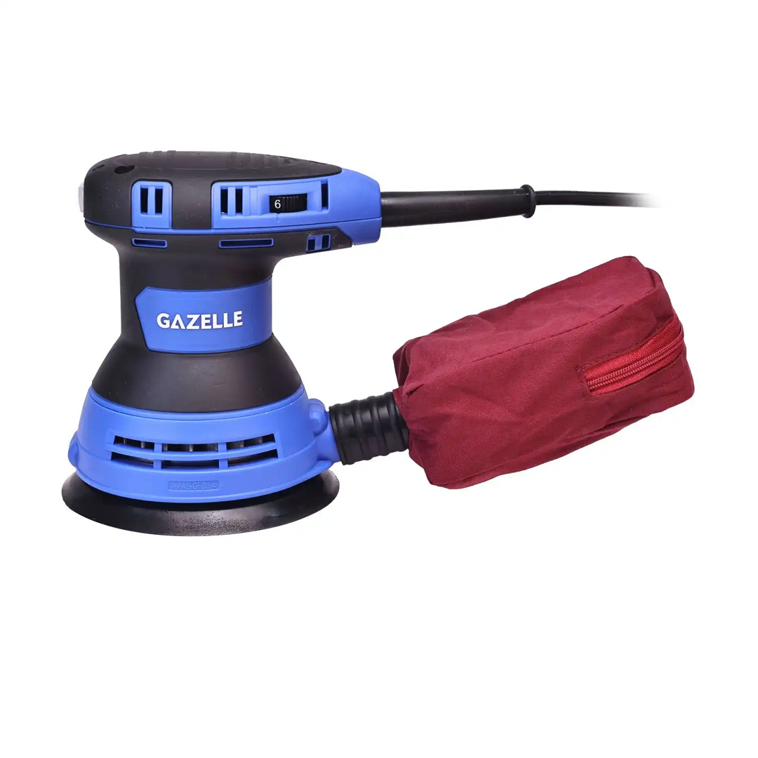 GW7020 220V 5″ Random Orbital Sander, 12000 OPM, 300W (125mm ...